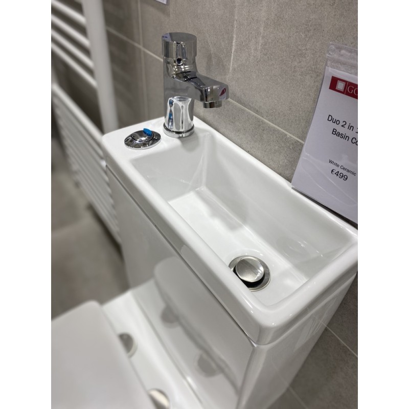 Duo 2 In 1 Toilet Basin Combo