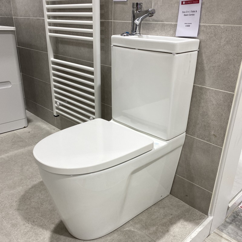 Duo 2 In 1 Toilet Basin Combo